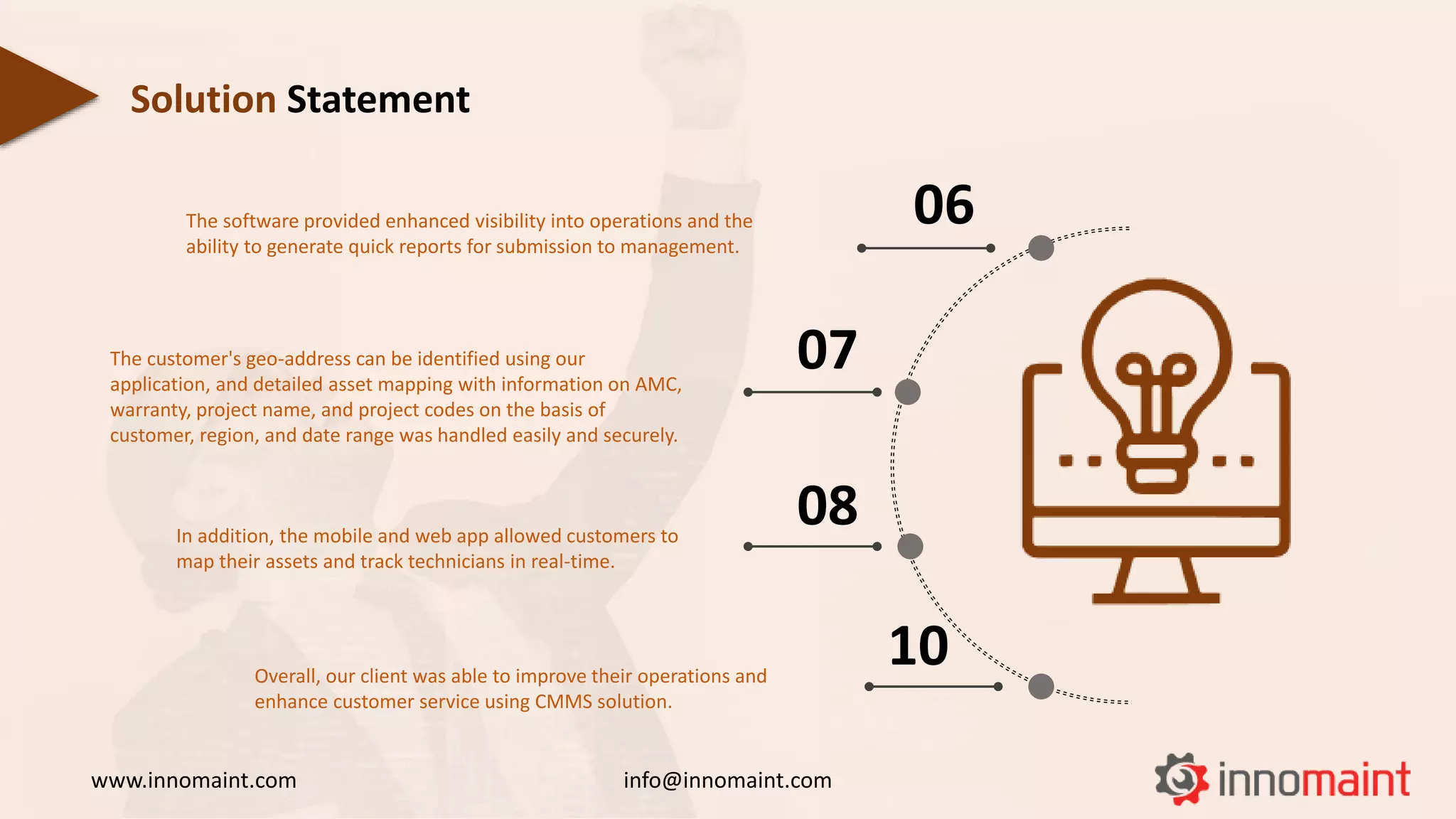 How CMMS Software streamline Service Based Engineering Company Maintenance Operation | Innomaint ...