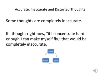 How cognitive behavioral therapy helps anxiety power point | PPTX