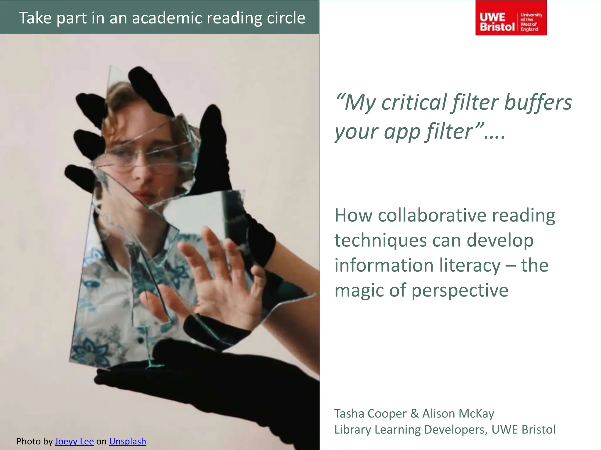 How collaborative reading techniques can develop information literacy ...