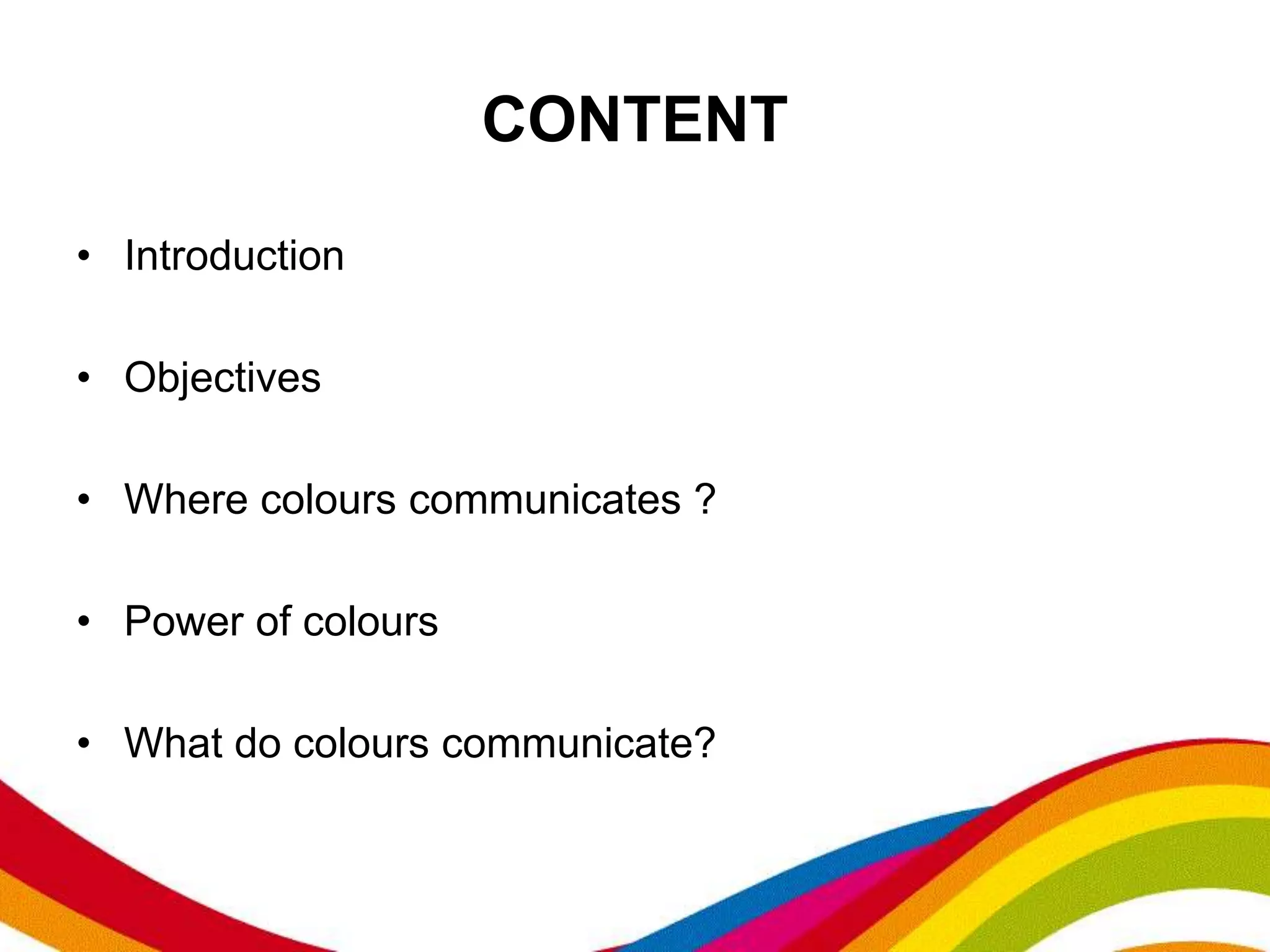 How colors affect communication | PPTX
