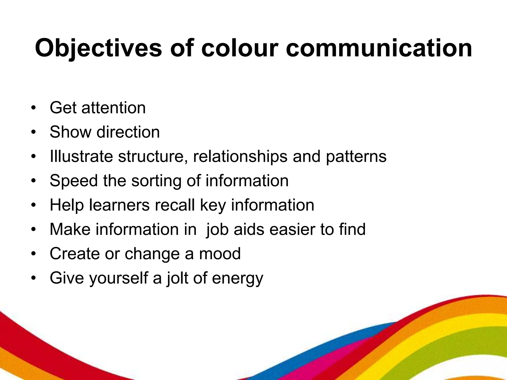 How colors affect communication | PPTX