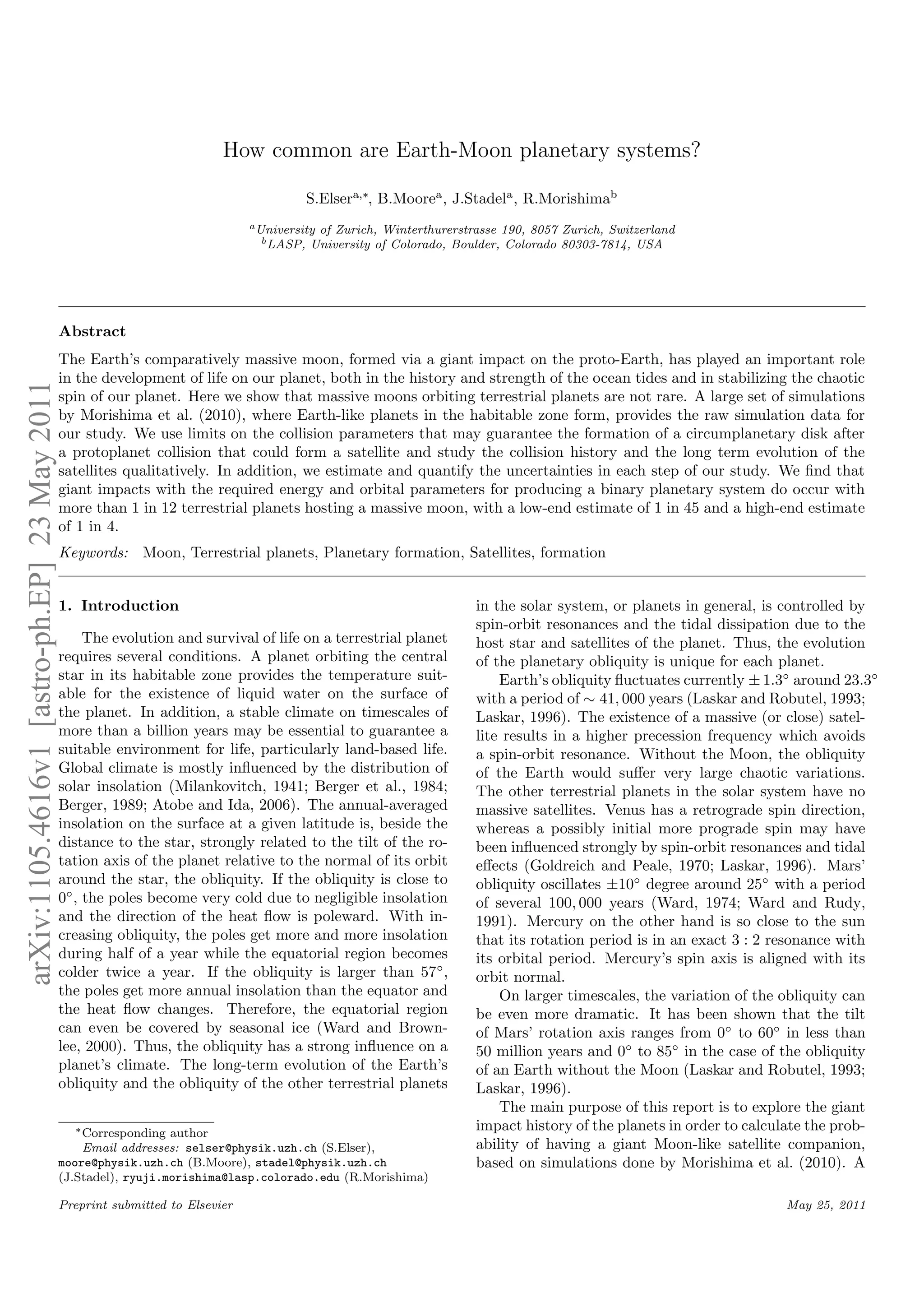 How common are earth moon planetary systems | PDF | Space and Astronomy ...