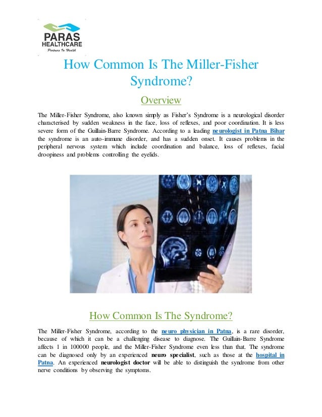 How Common Is The Miller-Fisher Syndrome?