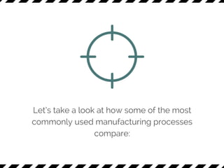 How Common Manufacturing Methods Compare | PPT