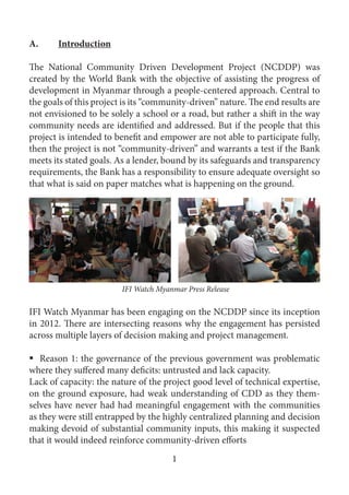 How community driven are cdd projects in myanmar report (eng) | PDF