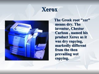 How Companies Got Their Names | PPT