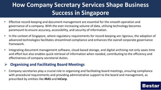 How Company Secretary Services Shape Business Success in Singapore.pptx