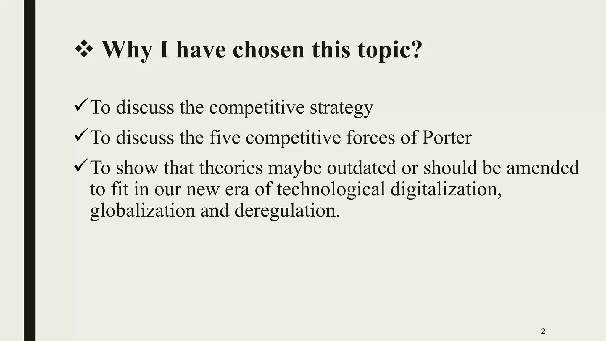 How competitive forces shape strategy | PPT