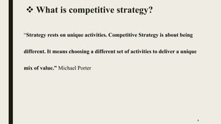 How competitive forces shape strategy | PPT