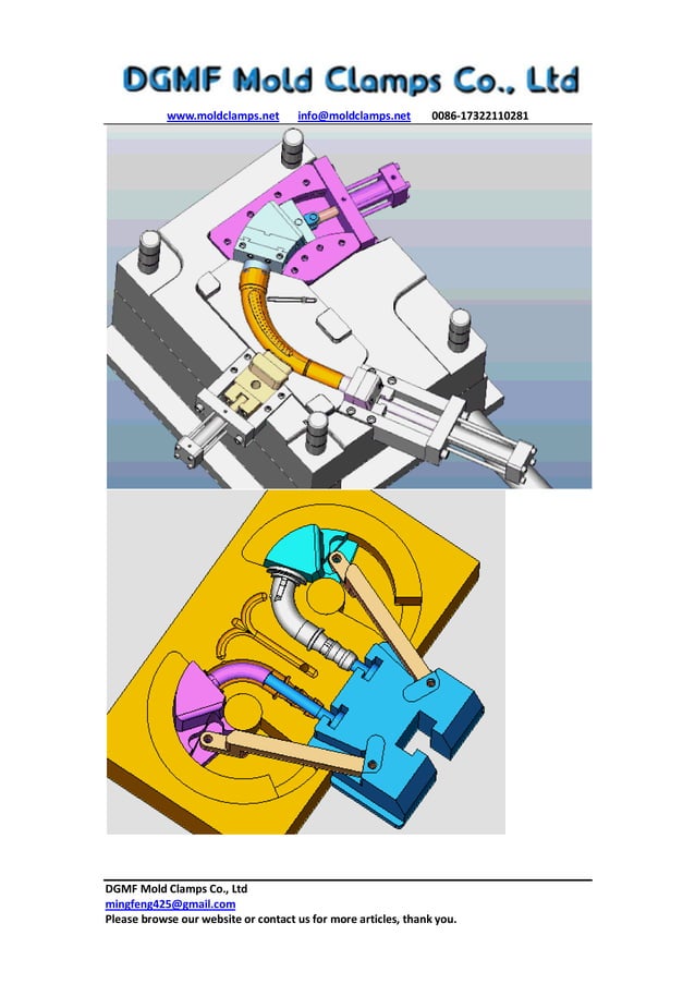 How complex molds are demolded dynamic pictures | PDF