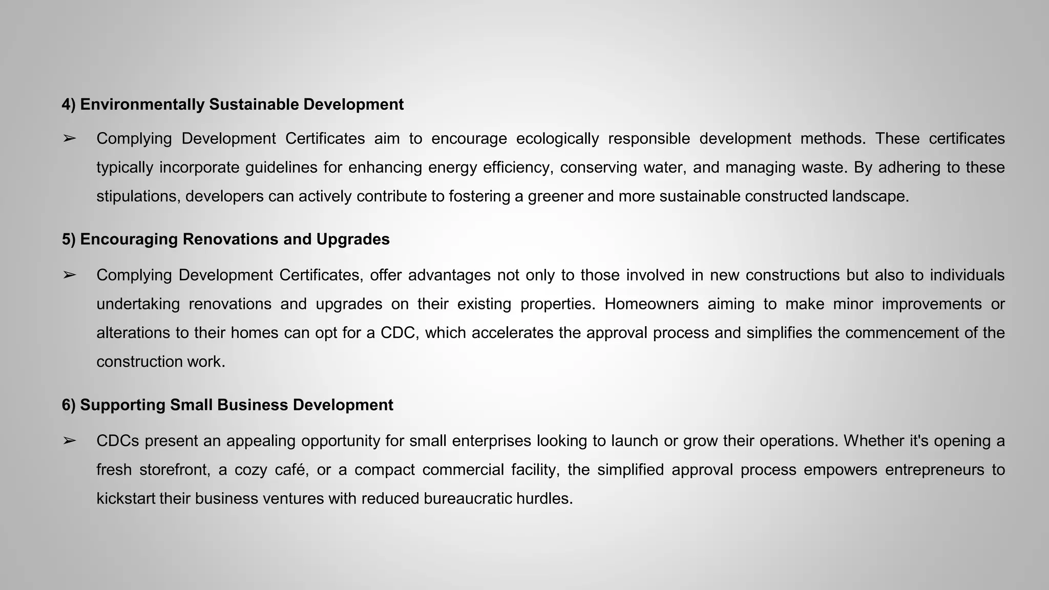 How Complying Development Certificates Facilitate Construction! | PPT