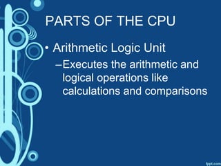 How computer system works | PPT