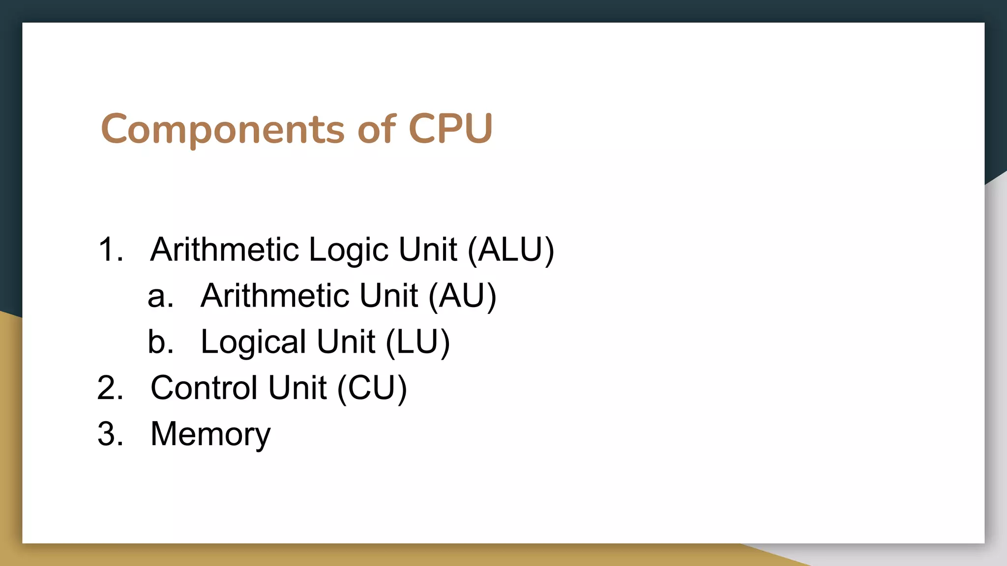 How Computer Works | PPT