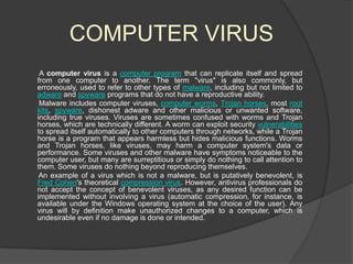 How computer works against thevirus or any threat | PPT