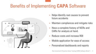 How Corrective & Preventive Action Tracking (CAPA) Software Works | PPT