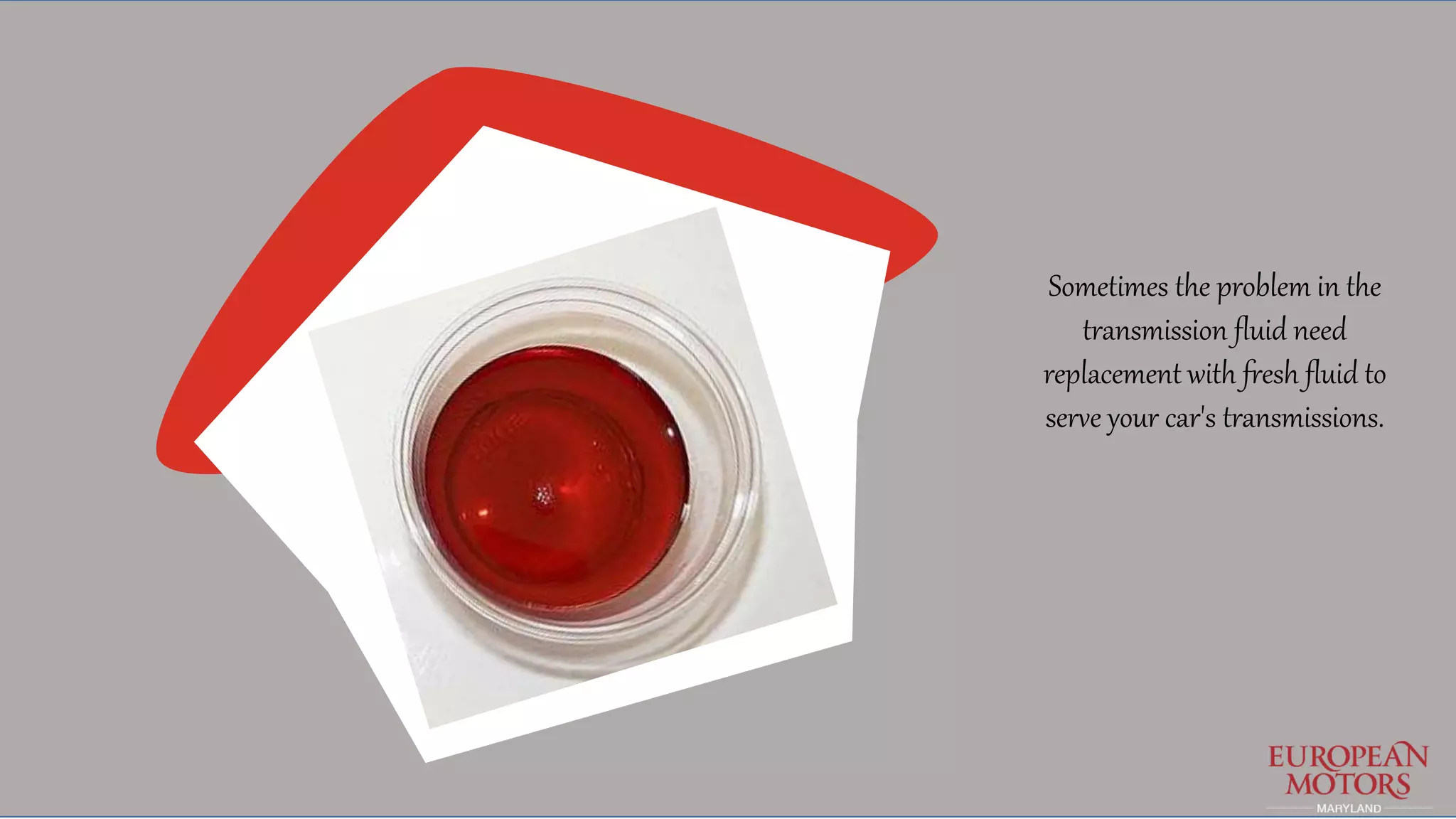 How could you Determine the Burnt Transmission Fluid in Car | PPT