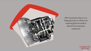 How could you Determine the Burnt Transmission Fluid in Car | PPT