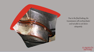 How could you Determine the Burnt Transmission Fluid in Car | PPT
