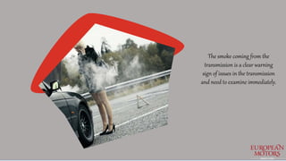 How could you Determine the Burnt Transmission Fluid in Car | PPT