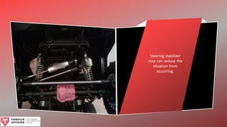 How could you Determine the Failed Steering Stabilizer Stop | PPTX