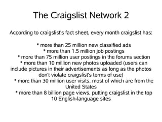 How Craigslist Works | PDF