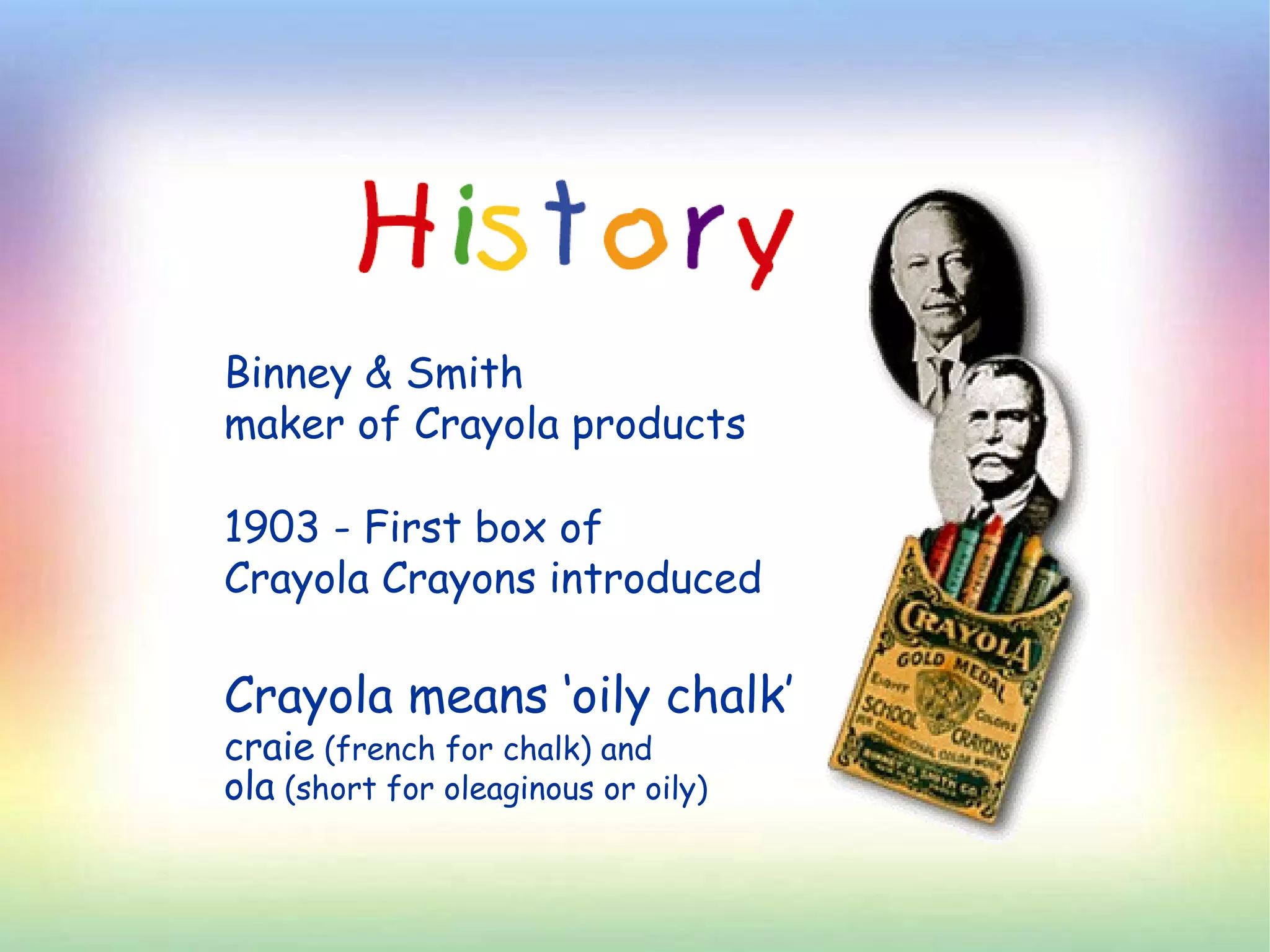 How Crayons Are Made | PPT