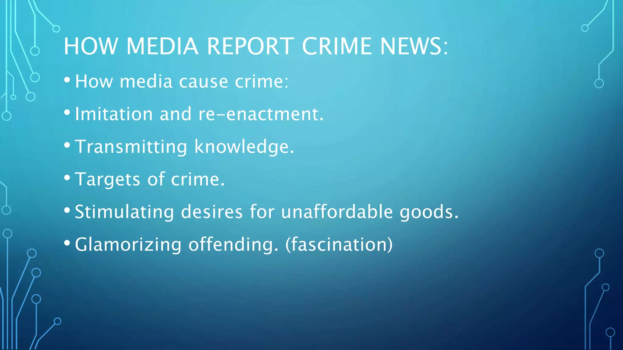 Crime Reporting | PPTX | True Crime | Genres
