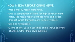 Crime Reporting | PPT