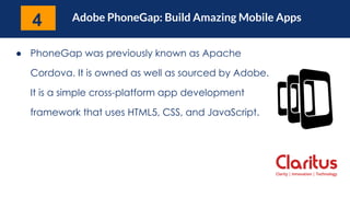 How cross platform app frameworks can grow in 2020 | PPT