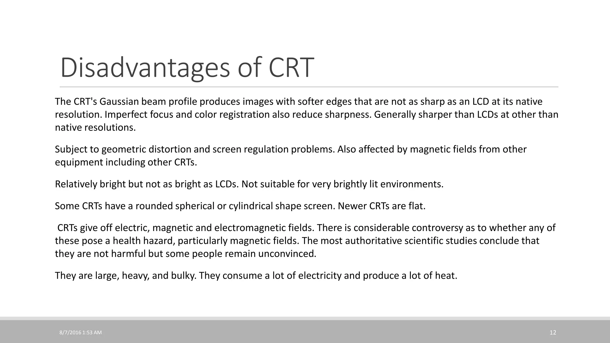 How crt works | PPTX