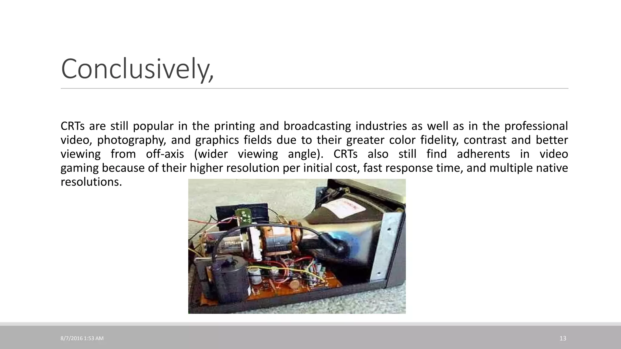How crt works | PPTX