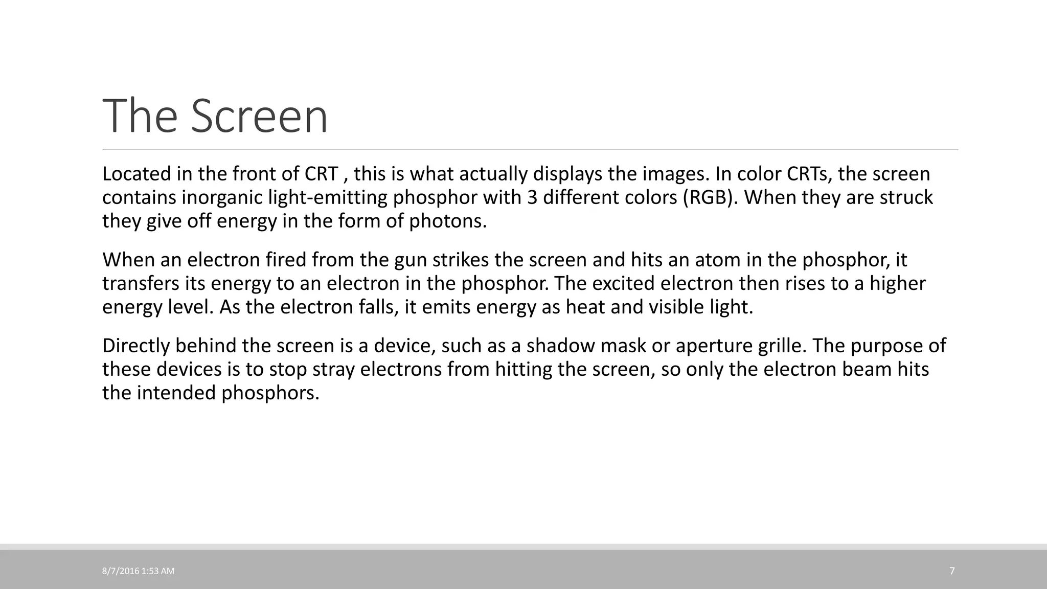 How crt works | PPTX