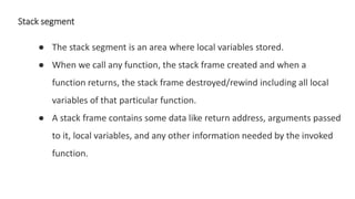 How c++ stored in ram | PPTX