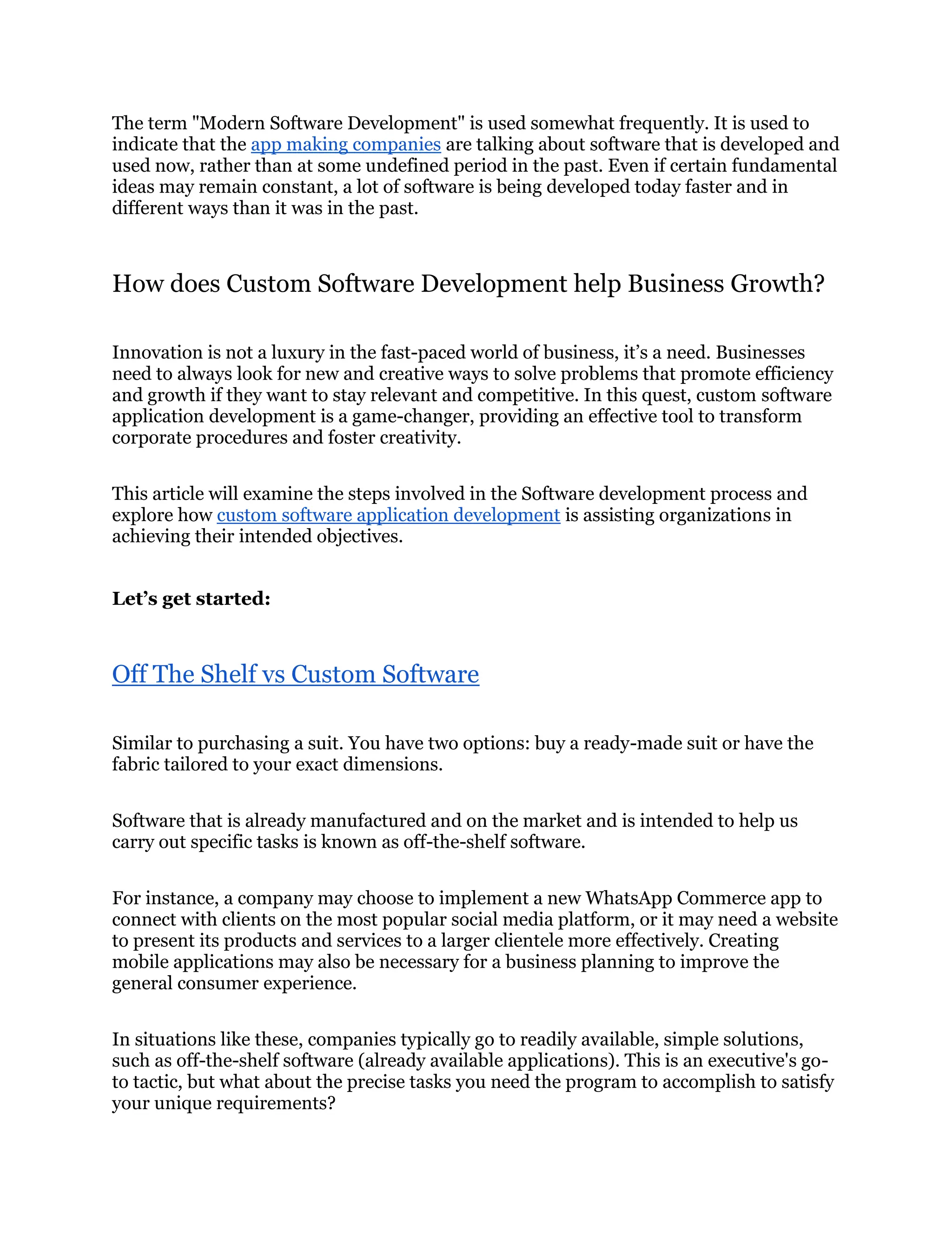 How Custom Software Development is Transforming the Traditional ...