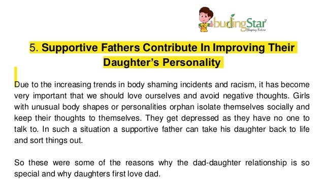 How dad play a major role in daughters life | PPTX
