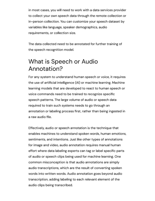 How Data Annotation is used for Speech Recognition.pdf