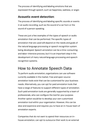 How Data Annotation is used for Speech Recognition.pdf
