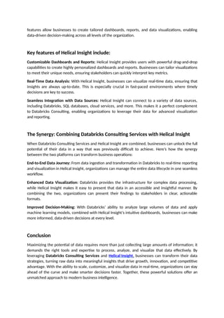 How Databricks Consulting Services Can Transform Your Business with ...