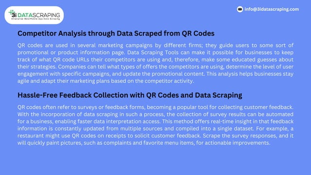 How Data Scraping And QR Codes Work Together For Smart Data Collection.pdf