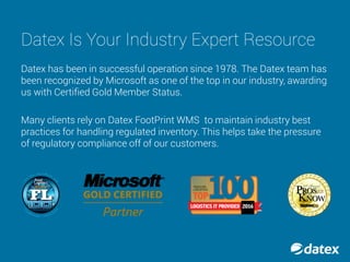 How Datex Can Solve Your Supply Chain Traceability Problems | PDF