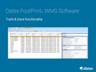 How Datex Can Solve Your Supply Chain Traceability Problems | PDF