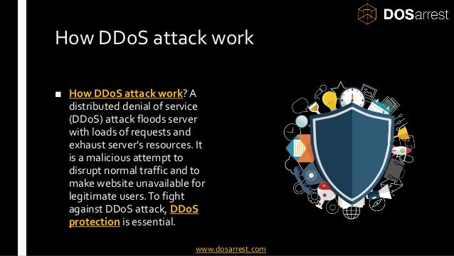 How DDoS attack work