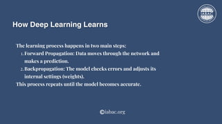 How Deep Learning Works: A Simple Explanation | IABAC | PDF