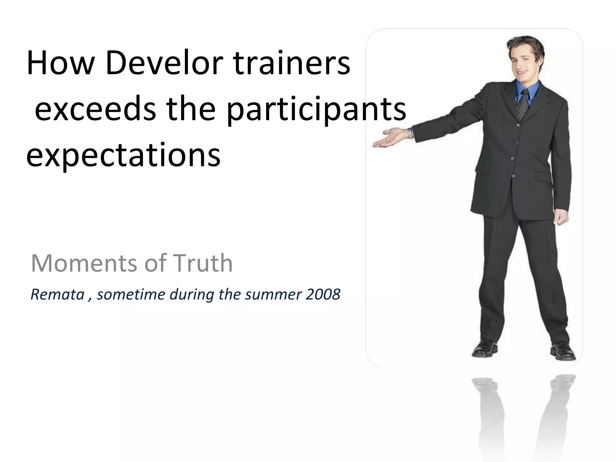 How Develor Trainer Exceeds Expectations | PPT | Sports