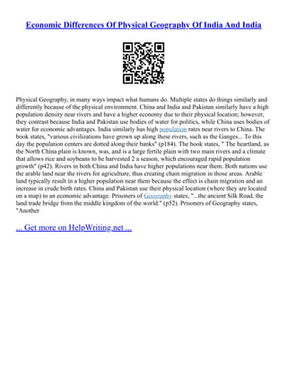 How Did Geography Affect Ancient China | PDF