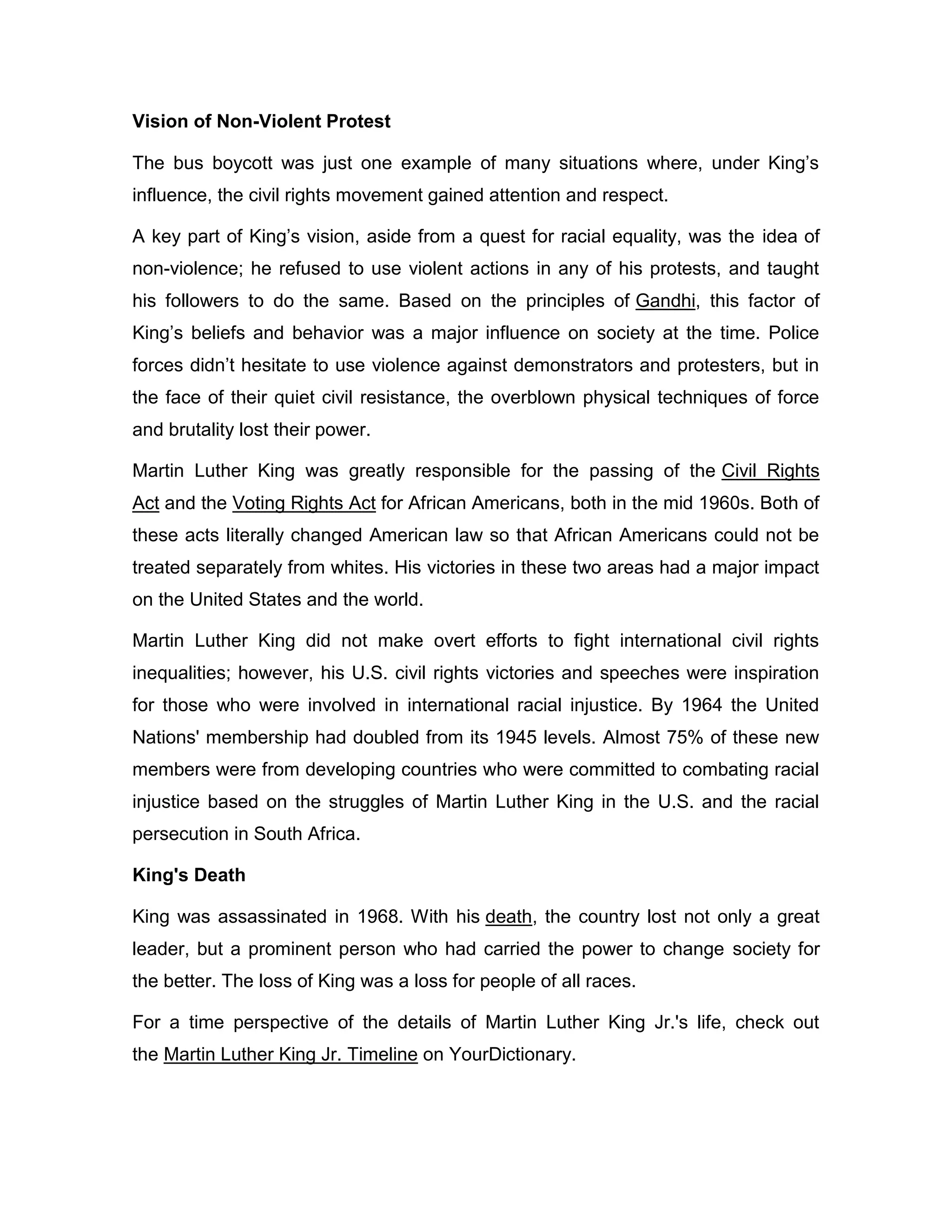 How Did Martin Luther King.doc