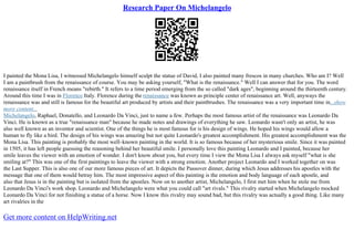 How Did Michelangelo Influence Art | PDF | Fine Art