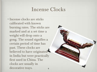 How did people in early civilisations tell the time | PPT