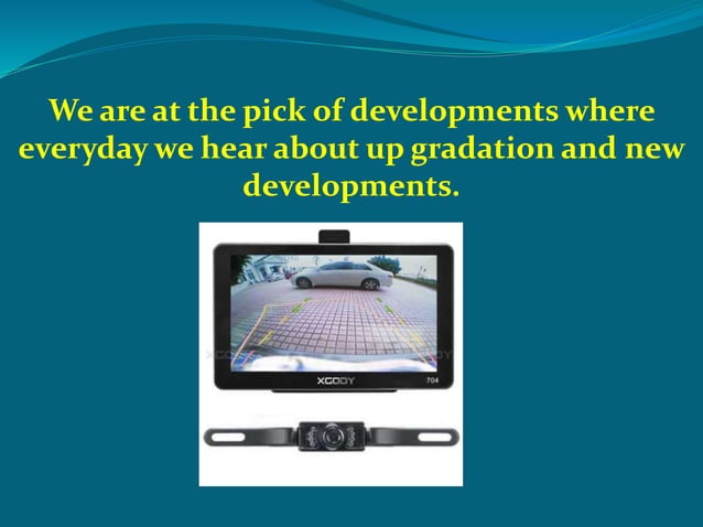 How did the car rear view system emerge | PPT
