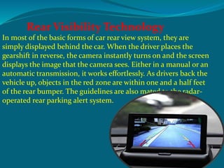 How did the car rear view system emerge | PPT